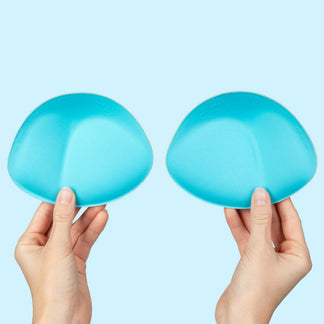 Ovals Push Up Bra Pad Inserts (Non-Slip) - Honey Cloudz